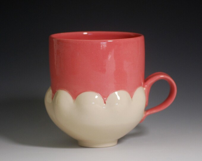 Pink Scallop Cup - Etsy