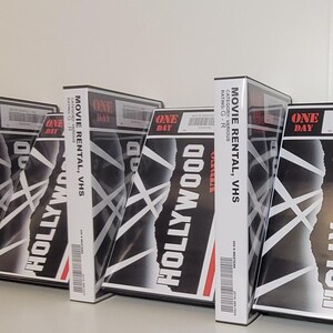 Retro VHS Rental Clamshell Case – Blockbuster & Hollywood Video ...