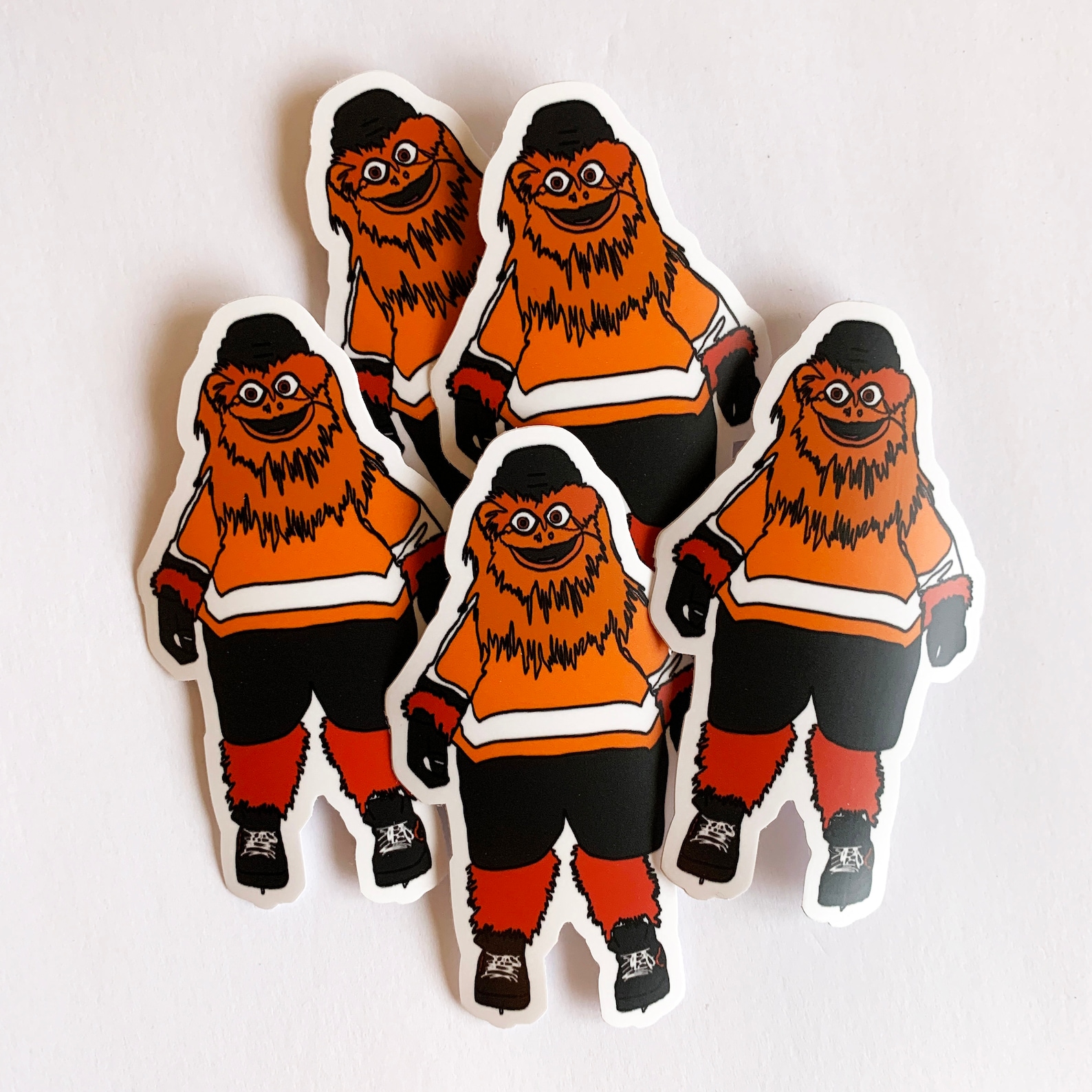 Philadelphia Gritty Vinyl Sticker Philly Flyers Pennsylvania - Etsy
