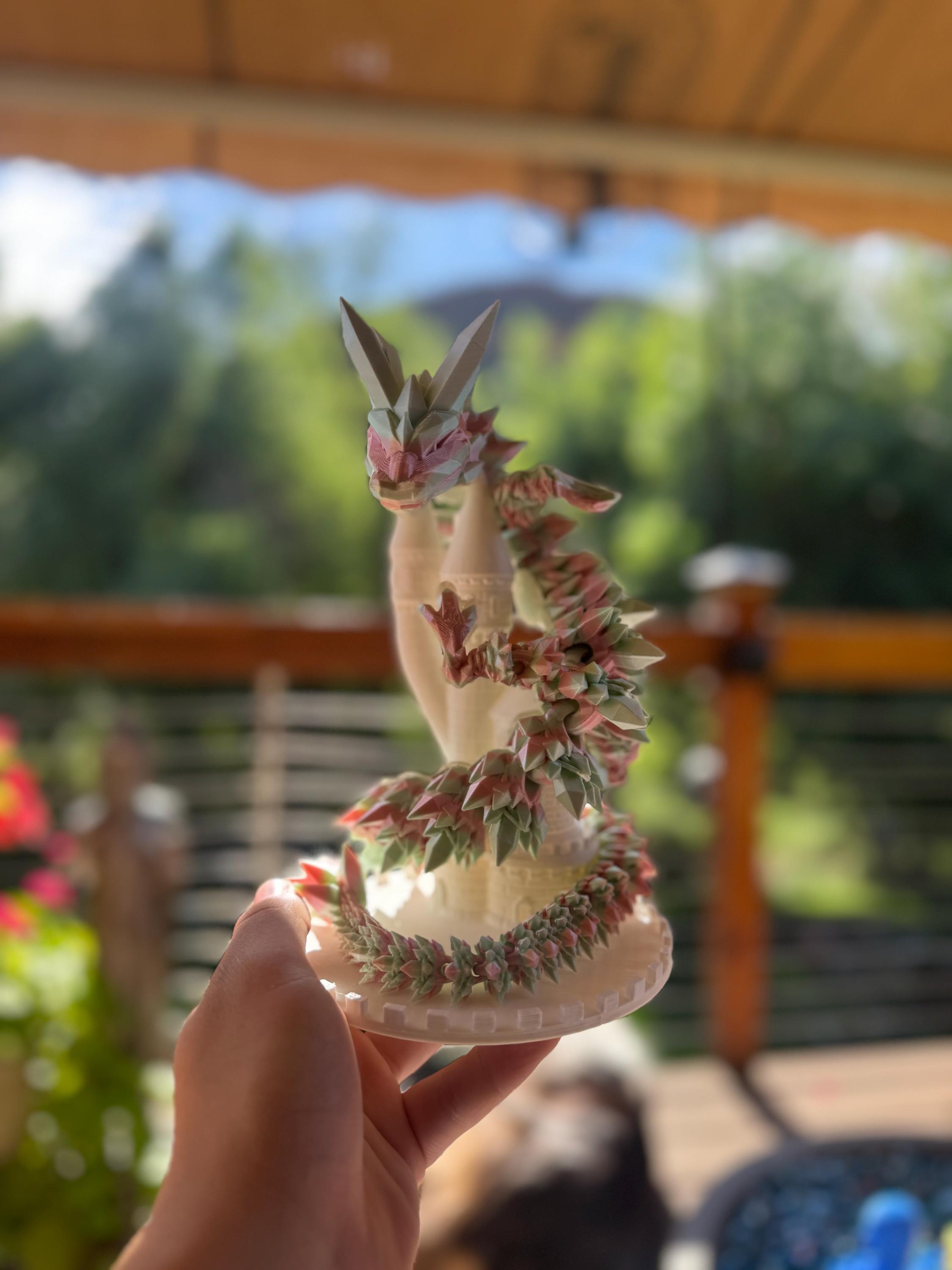 Articulated Dragon Stand 3D Printed - Etsy