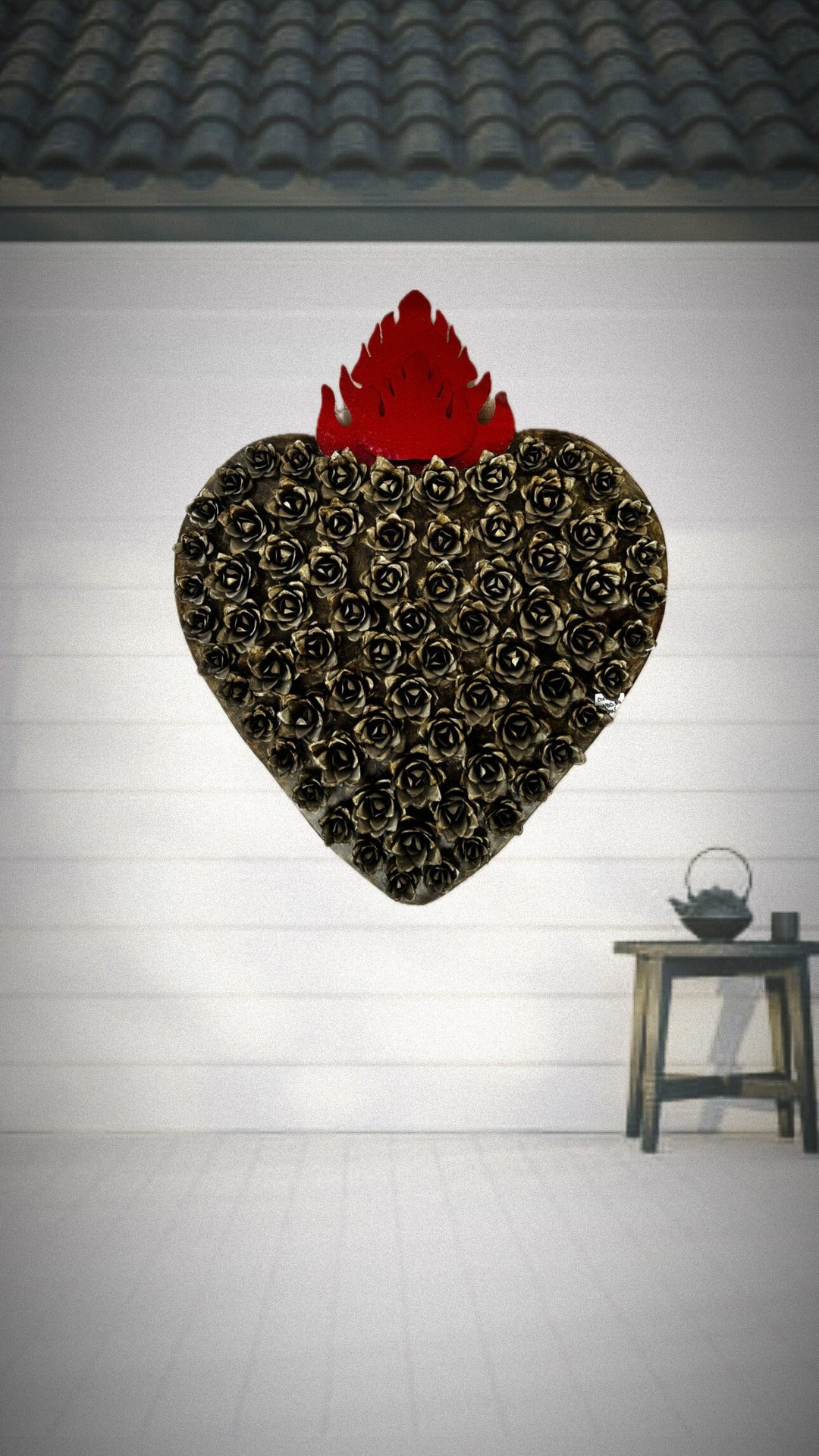 Handmade Wrought Iron Roses Flowers - Etsy