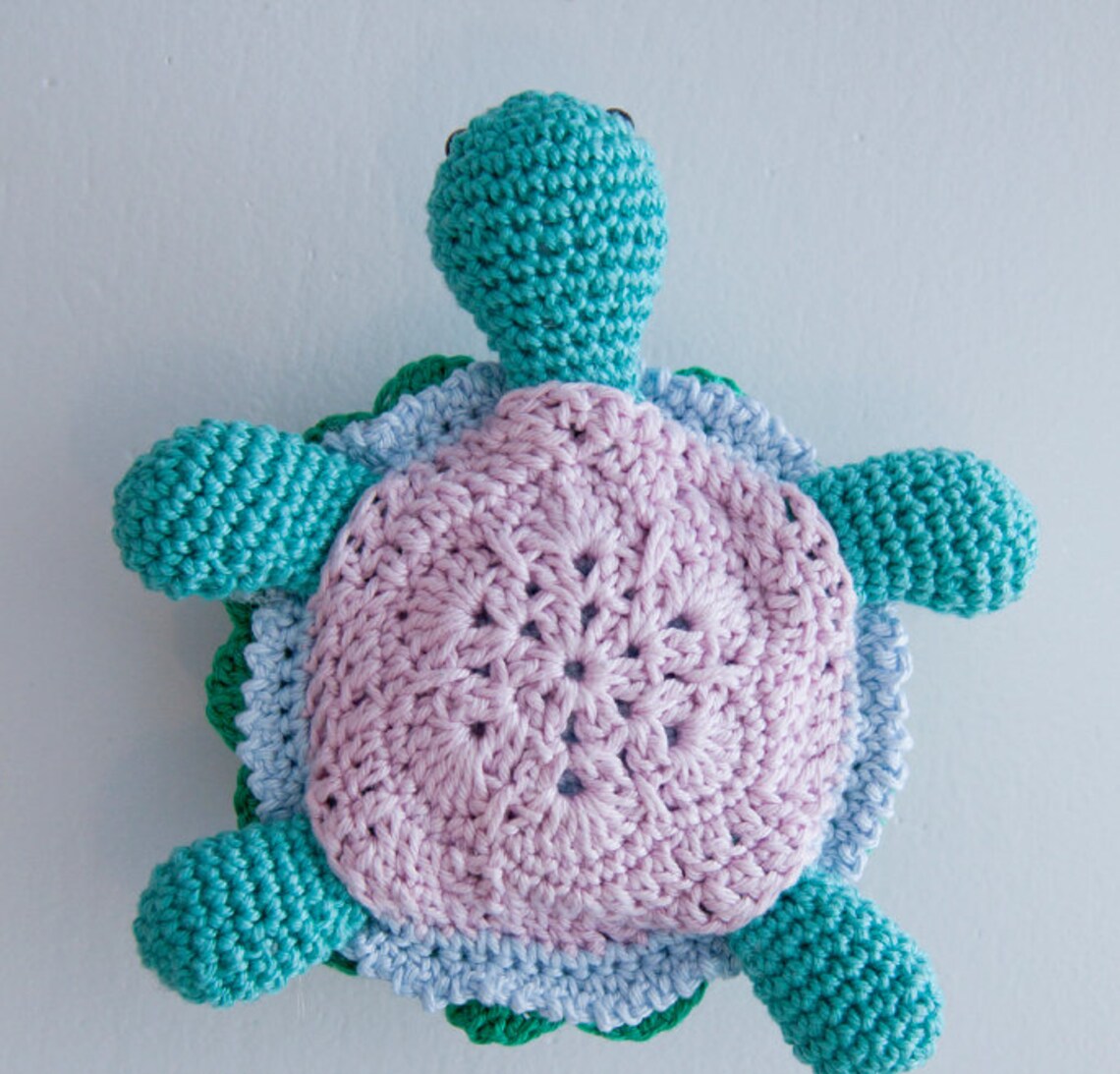 African Flower Turtle Pincushion: Whimsical Crochet Pattern for ...