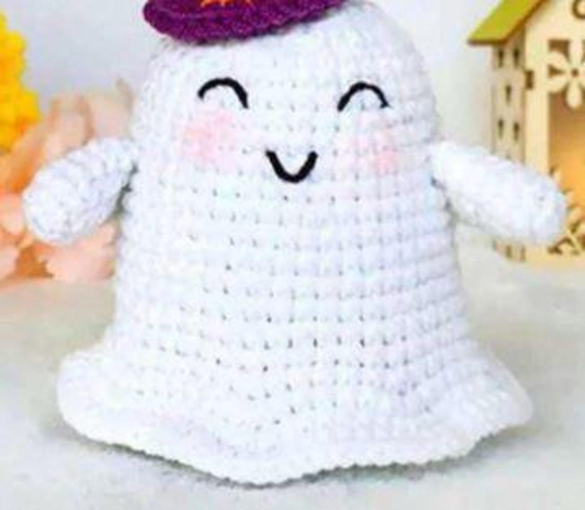 Ghost Amigurumi Halloween PDF Pattern – Crochet Your Own Spooky Toy - Etsy
