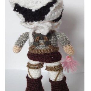 Cleaning Levi Amigurumi Pattern Attack on Titan Crochet Pattern - Etsy