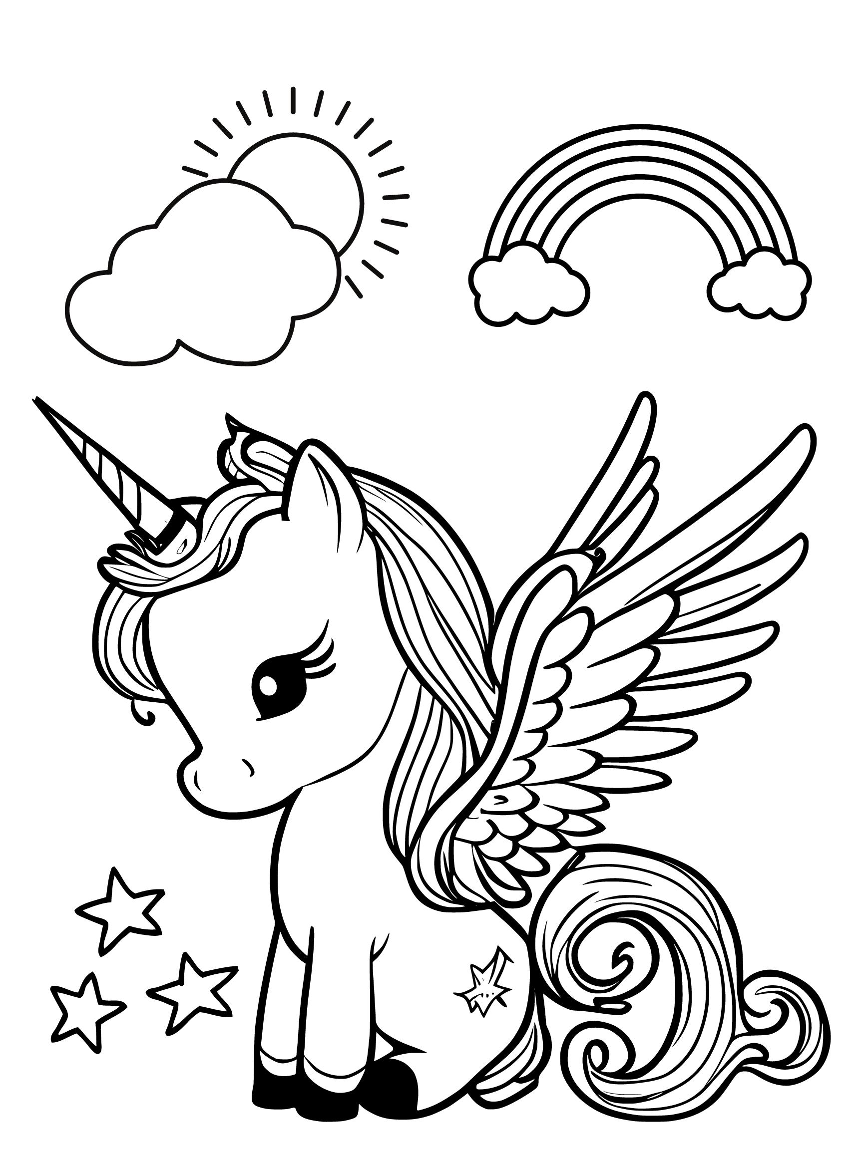 10 Magical Coloring Sheets - Etsy