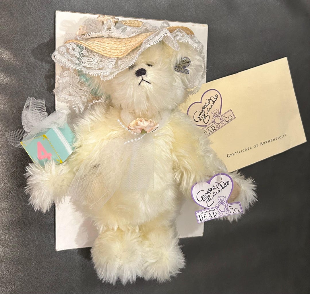 Vintage Annette Funicello 4th Anniversary Bear. This Beautiful Bear Has ...
