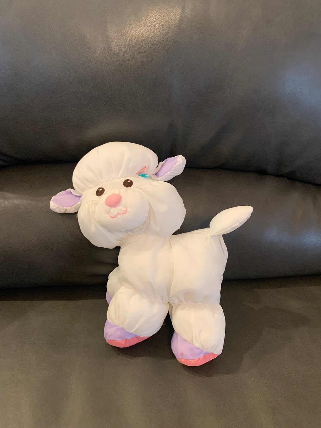 Vintage Fisher Price Puffalump Lamb - Etsy