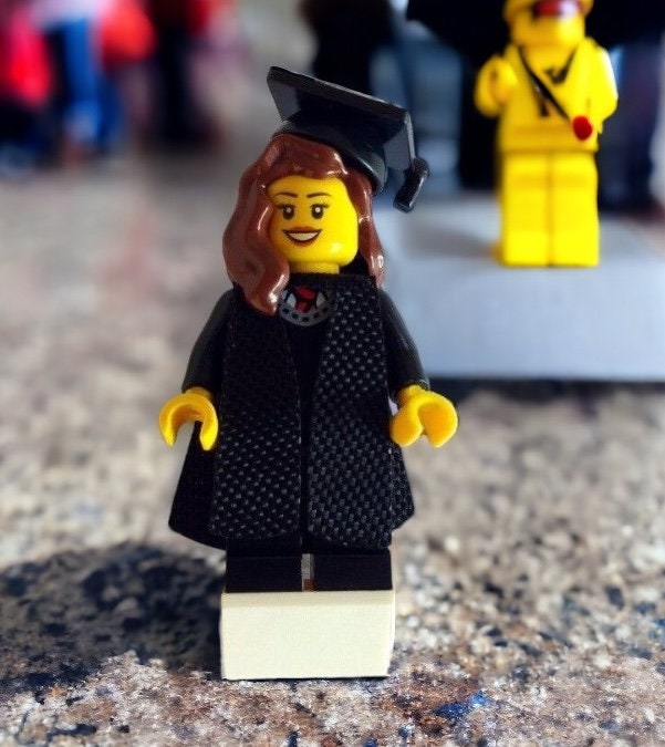 Custom Lego Graduation Gift Personalised University College Graduation ...