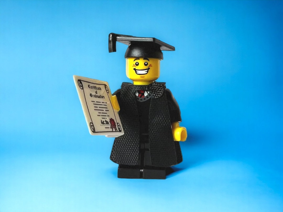 3D Lego Graduation Piece College Graduate Lego Gift, High School Gift ...