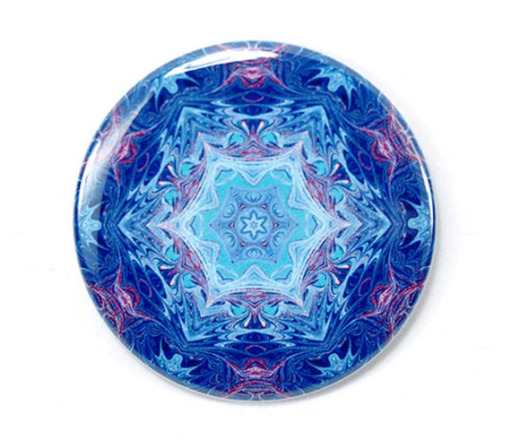Kitchen & Dining Refrigerator Magnets Home & Living Blue Reflective ...