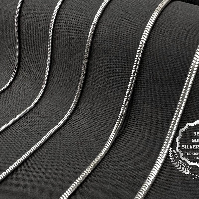 925 Dainty Bolo Chain - Etsy