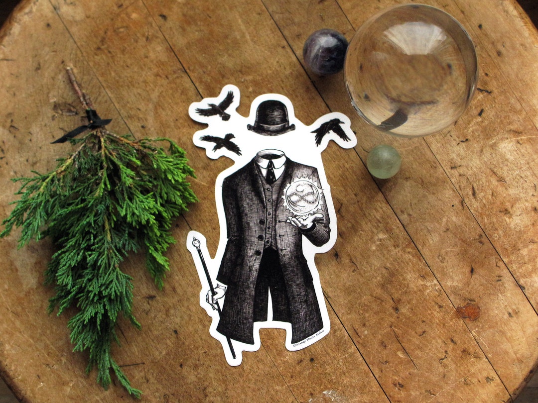 The Magician - Single 6" Die-cut Vinyl Sticker - Etsy
