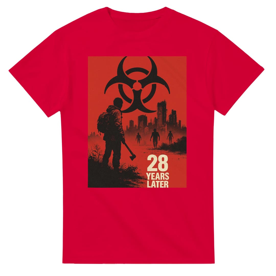 28 Years Later T-shirt: Post-apocalyptic Horror Movie Fan Tee - Etsy