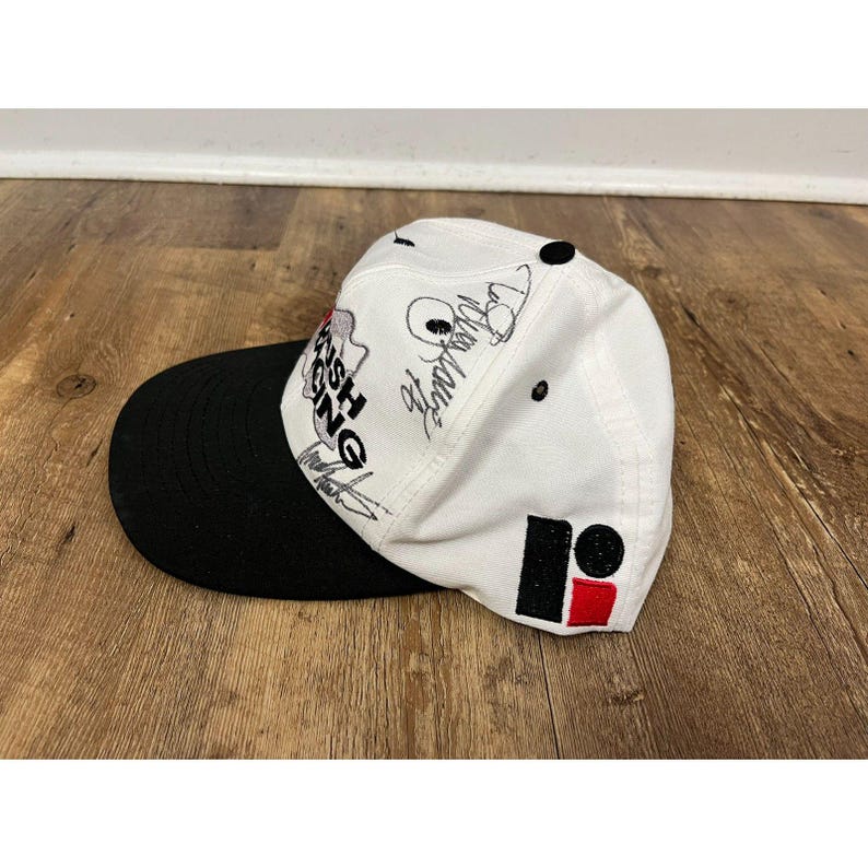 Vtg Nascar Roush Racing Jack Roush Signed 1997 Snapback Hat Embroidered ...