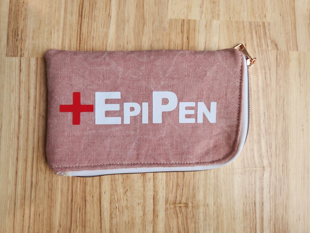 Labeled Epipen Bag – Compact, Stylish, Easy-to-find Emergency Pouch - Etsy