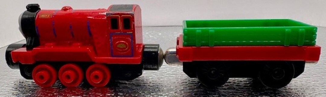Thomas and Friends Mike Minis Train Engine and Car - 2014 - Etsy