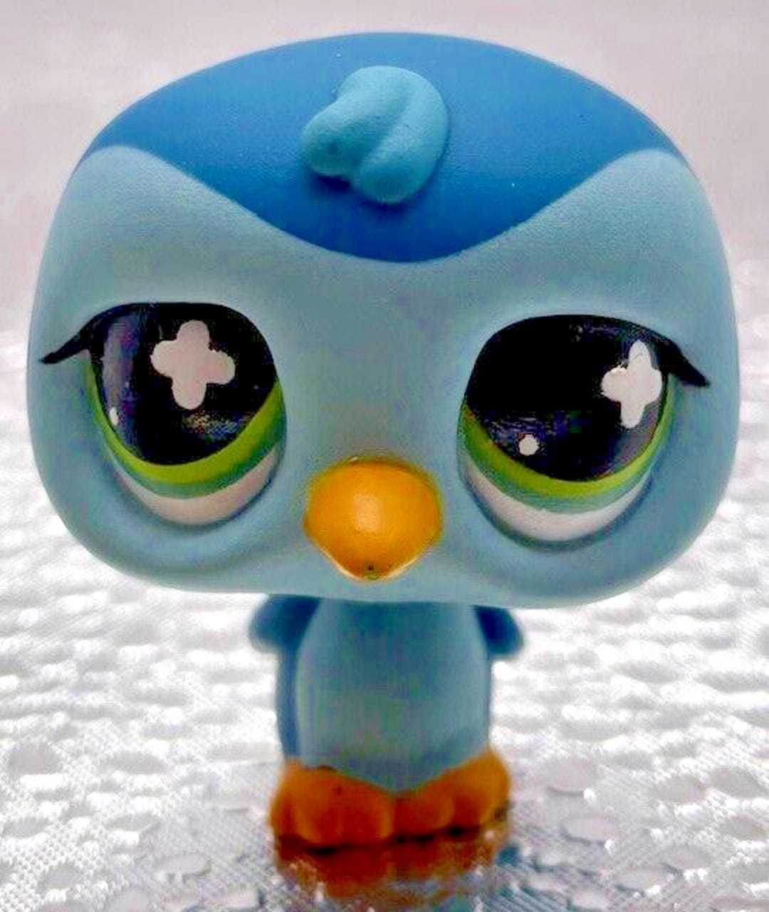 Hasbro Littlest Pet Shop LPS #821 Blue Penguin With Green Eyes - Etsy