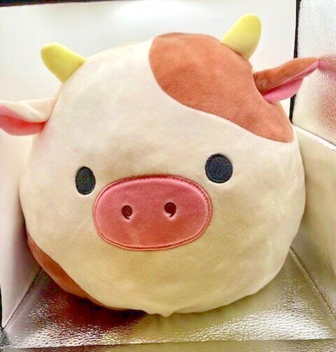 Squishmallow 10" Ronnie the Cow & Rosie the Pig Flip-a-mallow Plush 2 ...