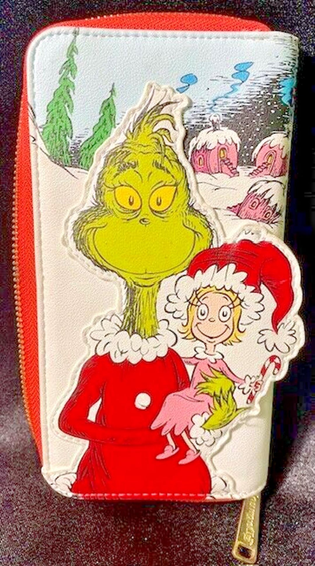 Womens Wallet Dr Seuss How the Grinch Stole Christmas UNIVERSAL STUDIOS ...