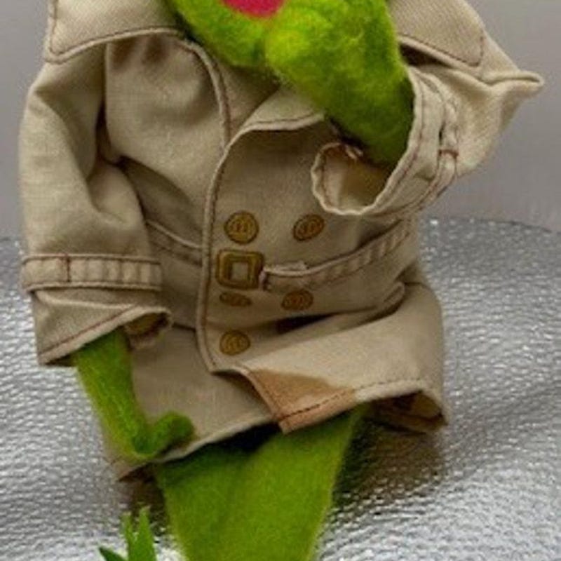 Kermit the Frog Puppet Replica - Etsy