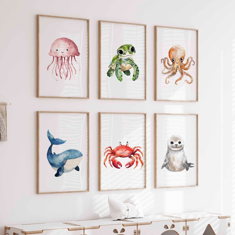 Sea Creature Bathroom Decor - Etsy