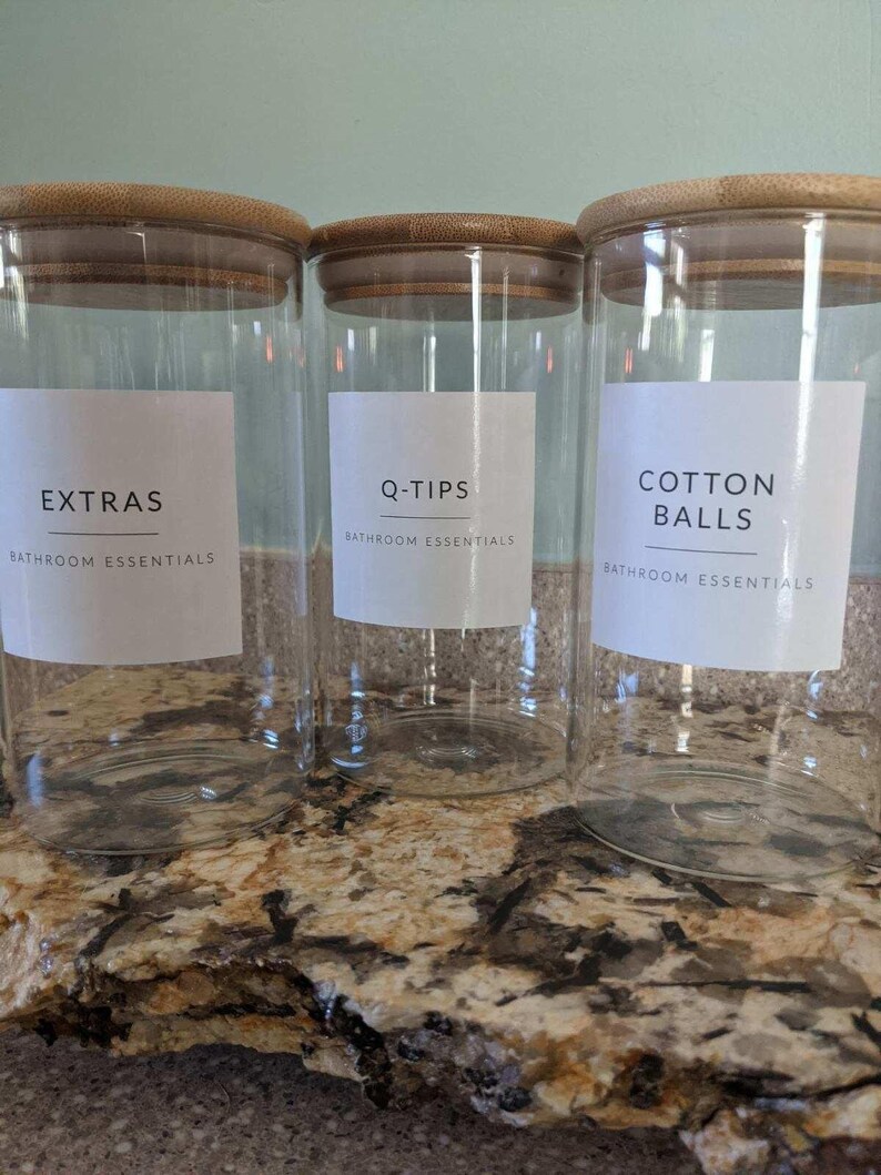 Glass Kitchen Storage Canister Containers Coffee Sweets Nuts Pantry ...