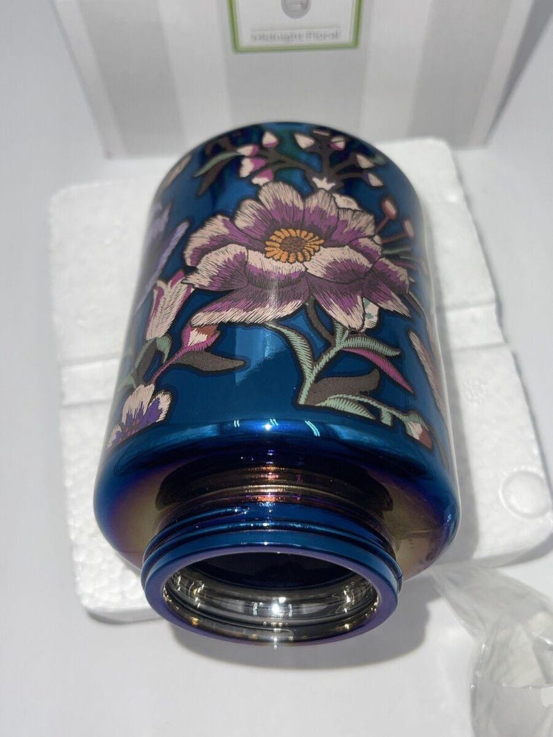 Scentsy Midnight Floral Mini Wax Warmer Brand New in Box Discontinued ...