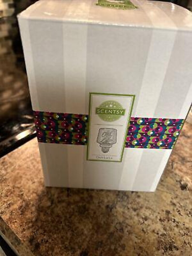 Scentsy Midnight Floral Mini Wax Warmer Brand New in Box Discontinued ...