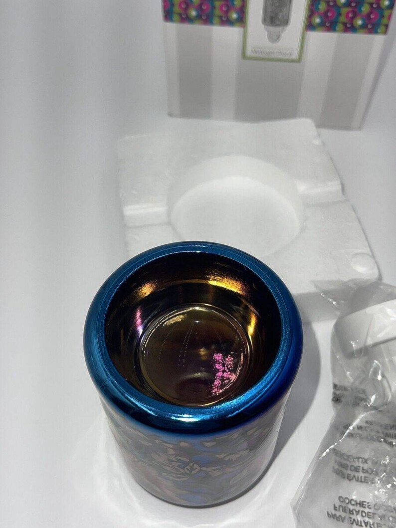 Scentsy Midnight Floral Mini Wax Warmer Brand New in Box Discontinued ...