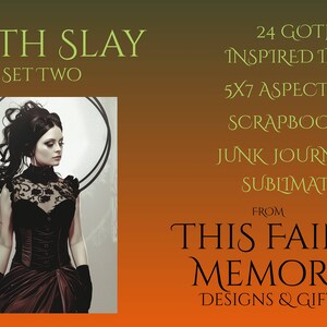 Goth Slay (set 2): A Collection of Gothic Portraiture - Etsy