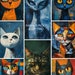 Cubist Cat Art Prints: Pawblo Picatso Set 2 (digital Download) - Etsy
