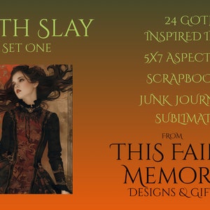 Goth Slay (set 1): A Collection of Gothic Portraiture - Etsy