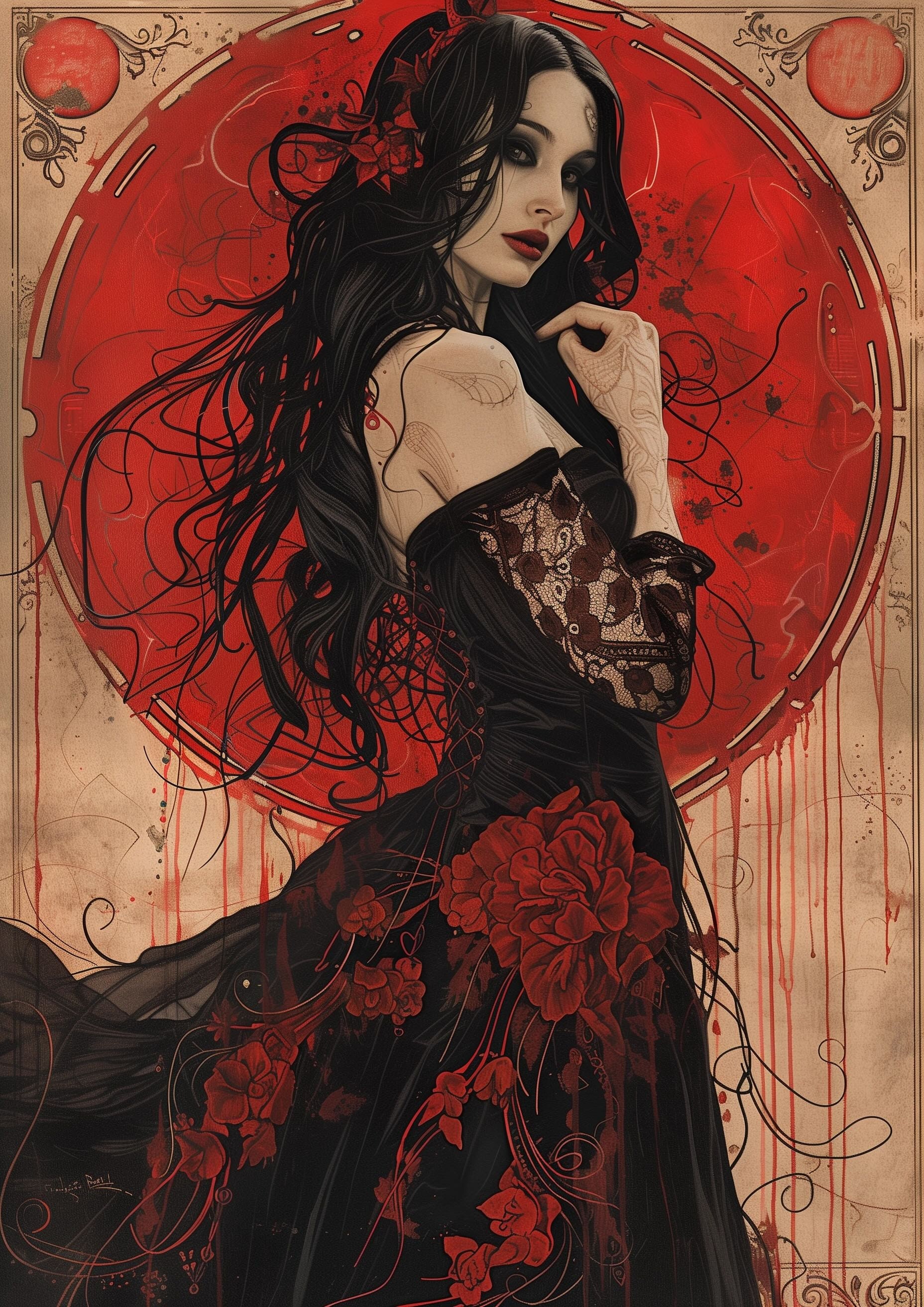 Goth Slay set 2: A Collection of Gothic Portraiture - Etsy