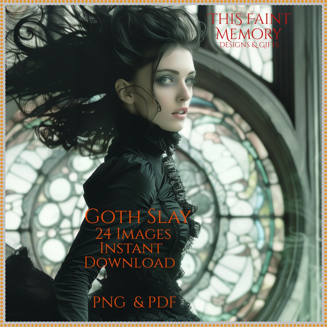 Goth Slay (set 1): A Collection of Gothic Portraiture - Etsy