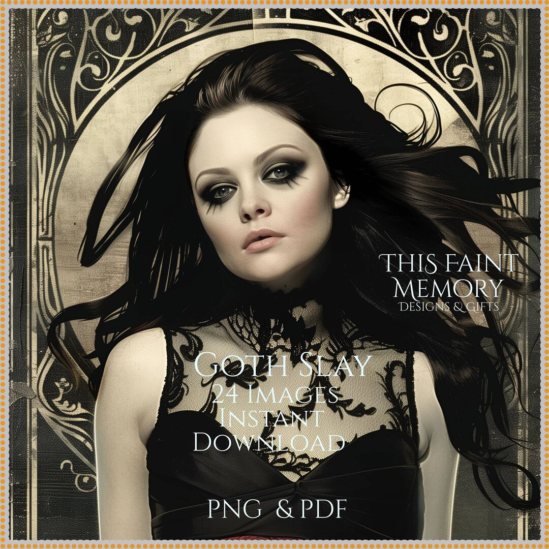 Goth Slay (set 2): A Collection of Gothic Portraiture - Etsy