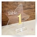 Star Table Numbers, Wedding Table Numbers, Table Number for Receptions ...