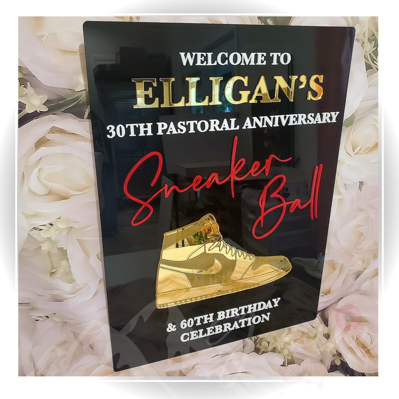 Sneaker Ball Welcome Sign Birthday Party Sign Basketball - Etsy