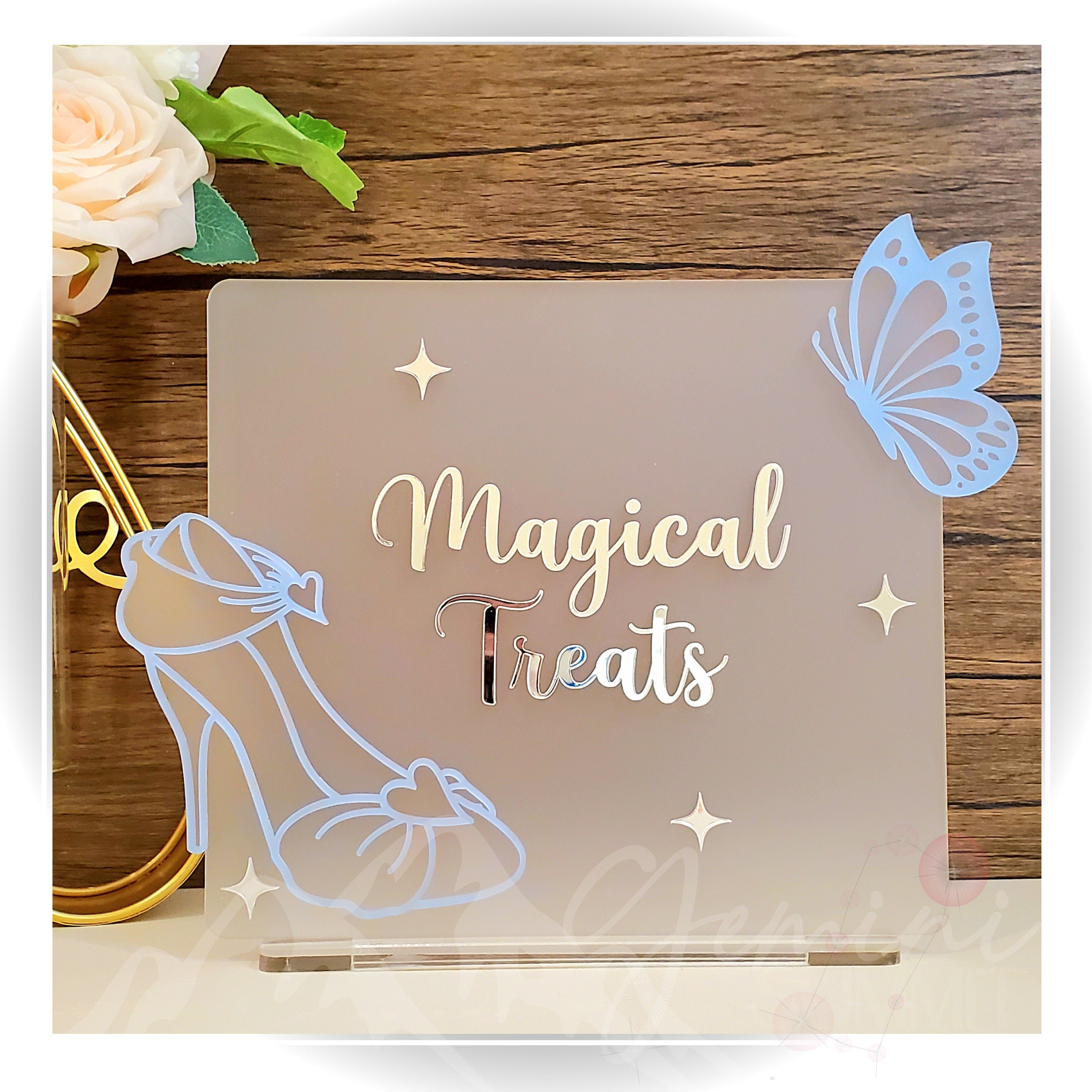 Magical Treats Table Sign, 3D Acrylic Sign, Favors Sign, Event Signage ...