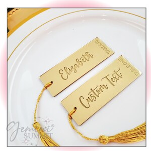 Place Cards for Weddings, Birthday and Dinner Parties, Acrylic Place ...