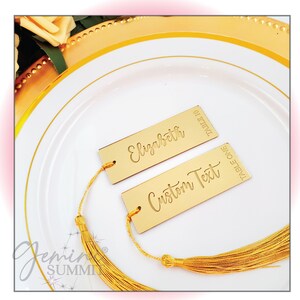 Place Cards for Weddings, Birthday and Dinner Parties, Acrylic Place ...