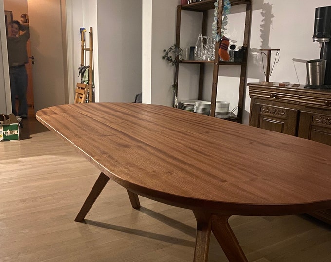 The Bombay Company Mahogany Oval Folding End Table - Etsy