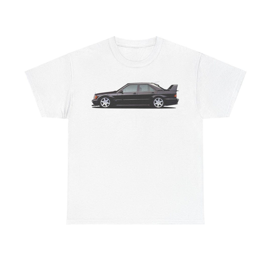 Mercedes Benz 190E Cosworth Side View Graphic T-shirt Gift for Him Xmas ...