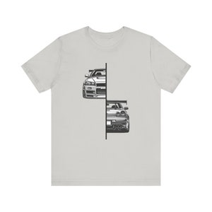 Nissan Skyline JDM R34 T Shirt - Gift for Boyfriend - Gift for Husband ...