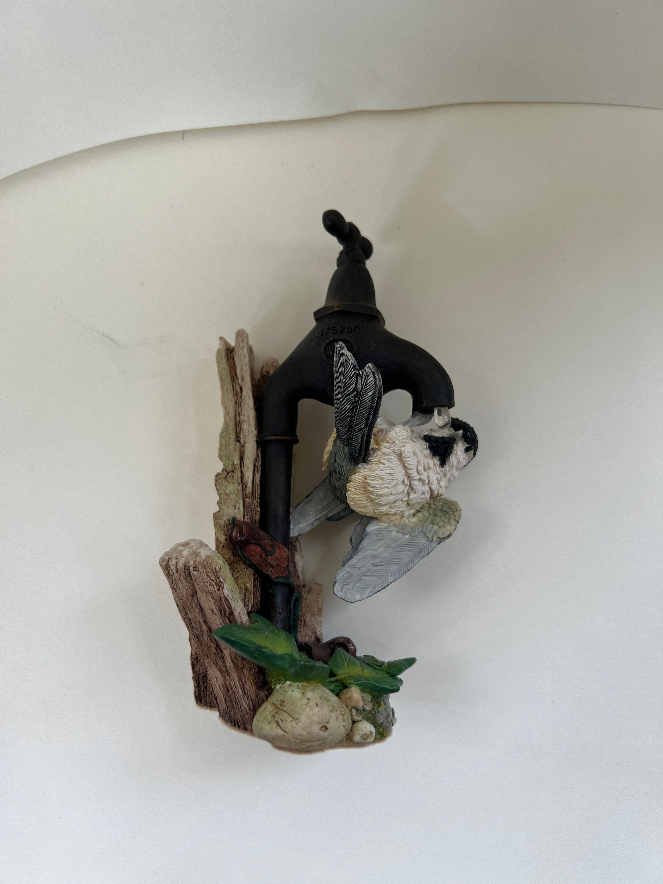 Vintage Collectible Chickadee Statue Lenox 1998 "just a Drop" - Etsy