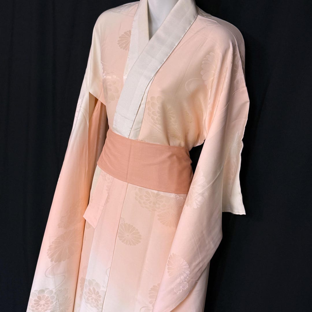 Vintage Japanese Kimono Robe Woman's Underkimono Juban Authentic ...