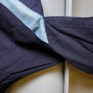 Vintage Japanese Indigo Momohiki Worker Pants Leggings Heavy Cotton ...