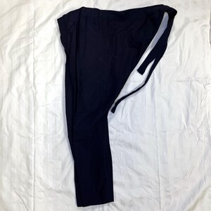 Vintage Japanese Indigo Momohiki Worker Pants Leggings Heavy Cotton ...
