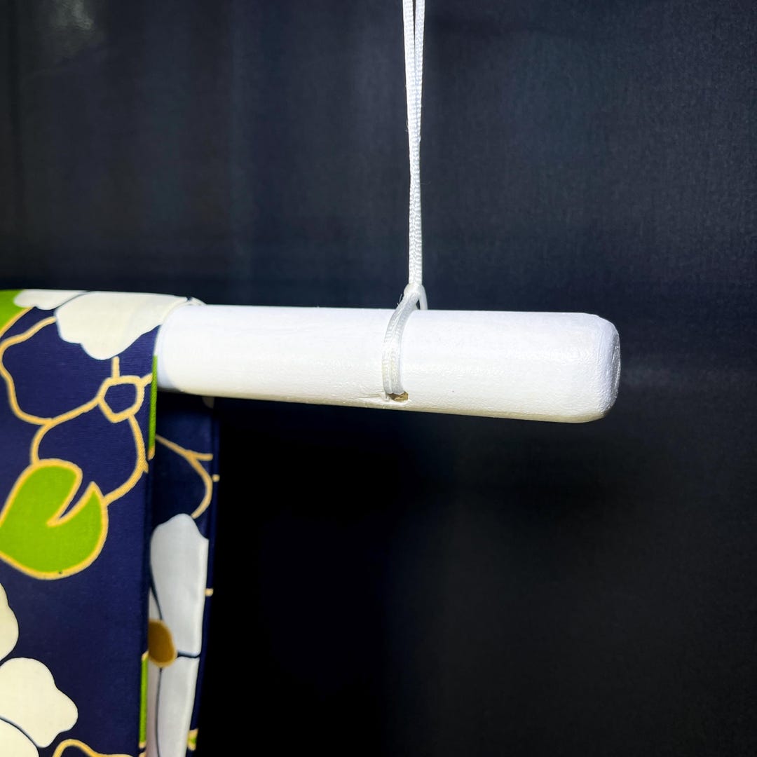 60" Kimono Display Rod Wooden Hanger Pole for Japanese Kimono Haori ...