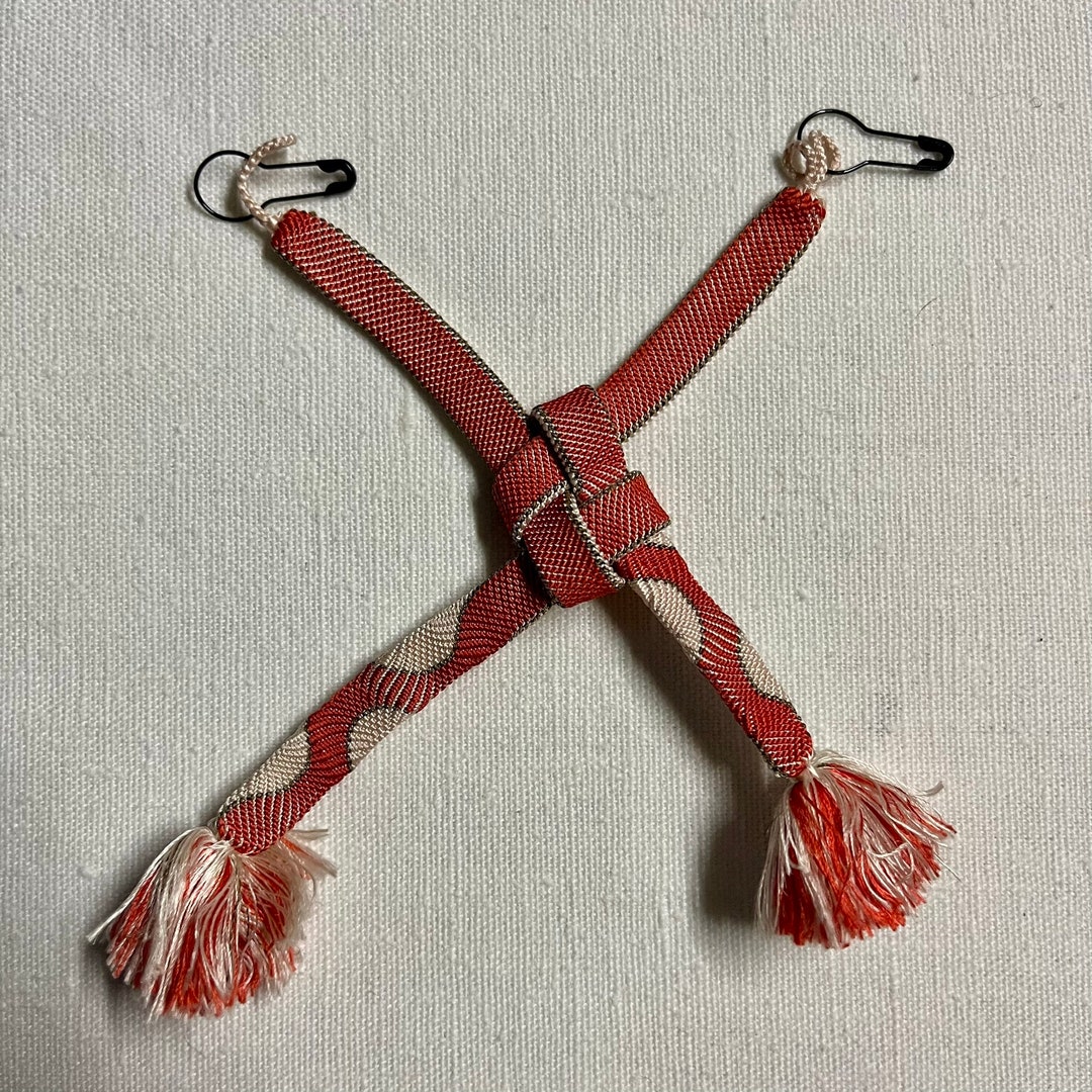 Haori Himo Vintage Japanese Kimono Jacket Cording Ties Closure Woven ...