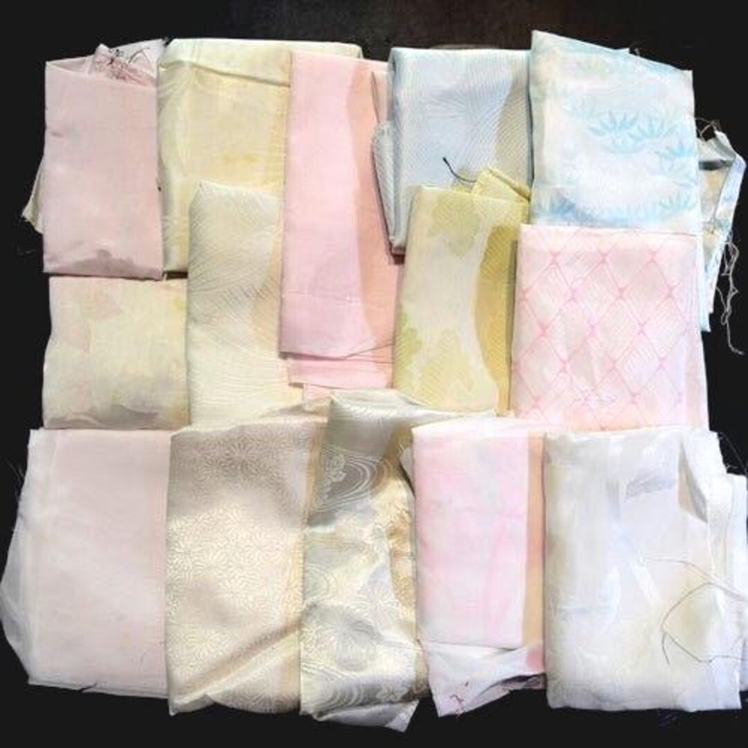 Synthetic Haori Linings - Vintage Japanese Kimono Fabric One Pound ...